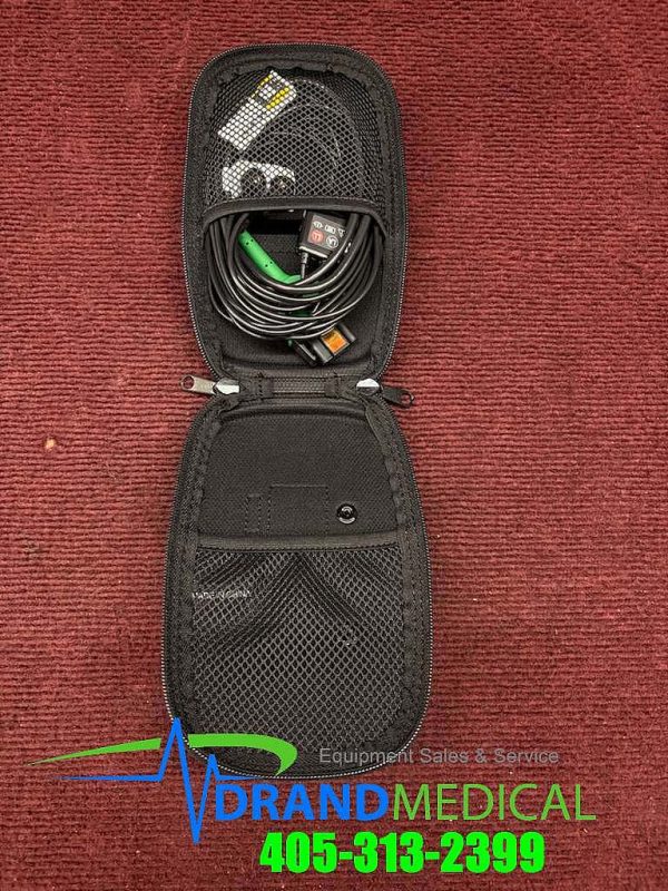 Physio Control 3 Lead ECG Cable Ref:11111-000016 w/Case For LIFEPAK ...